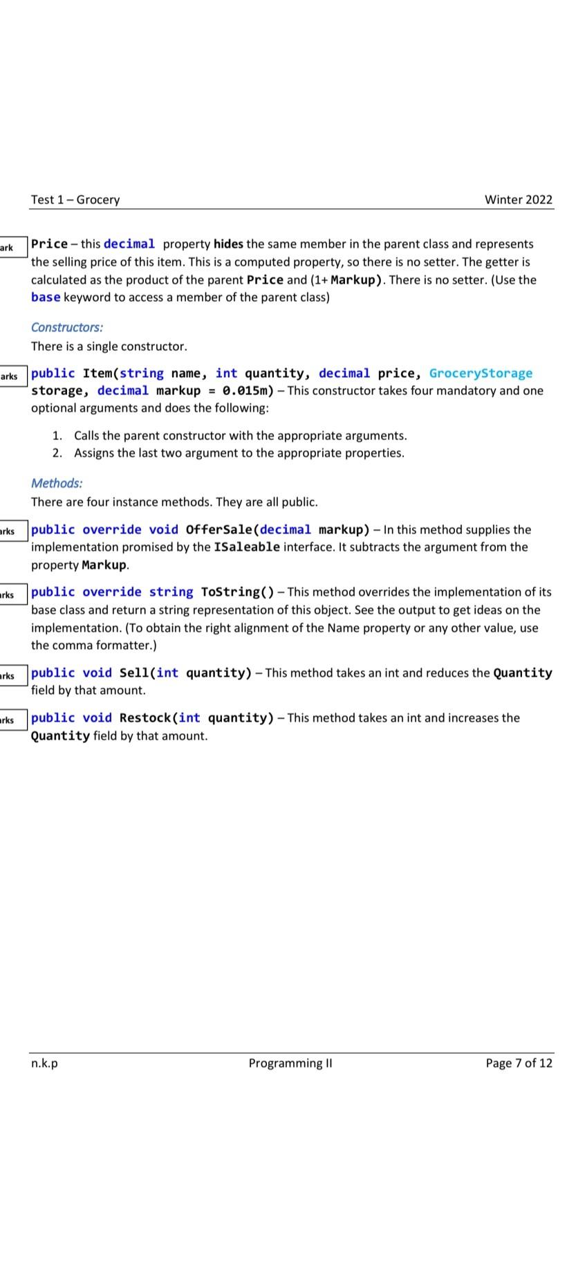 Solved GroceryApp A high-level view of a Grocery application | Chegg.com