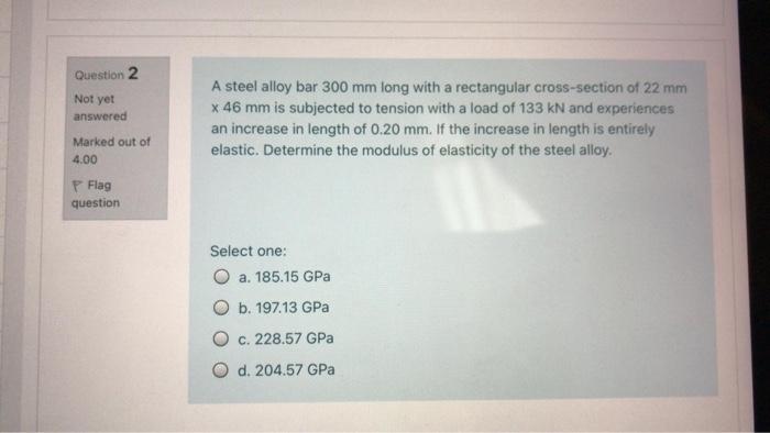 Solved Question 1 Not yet answered Determine the theoretical | Chegg.com