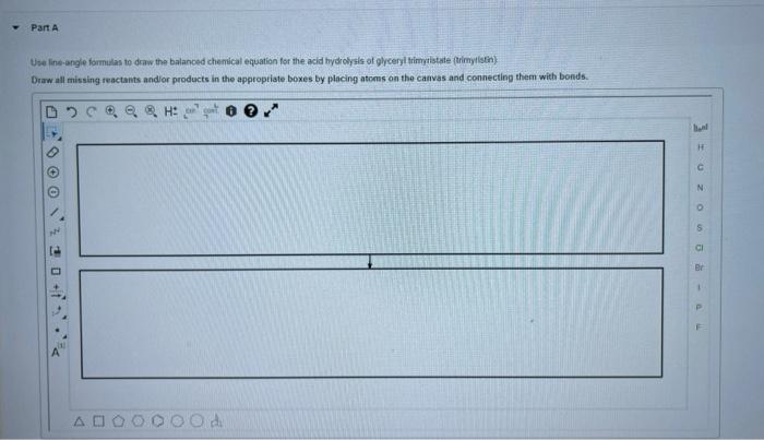 Solved Use line-angle formulas to draw the balanced chemical | Chegg.com