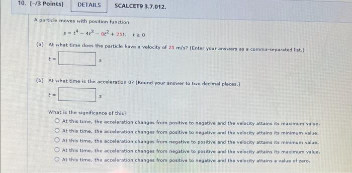 Solved (a) Find the curreat ( in A) witen t=6,43. (b) Find | Chegg.com