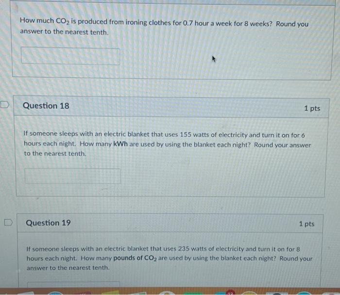 co2 from has 19.8lb per gallonco2 from electticity | Chegg.com