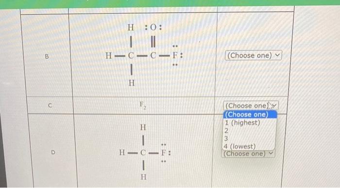 Solved chemical symbol, chemical formula boiling point or | Chegg.com
