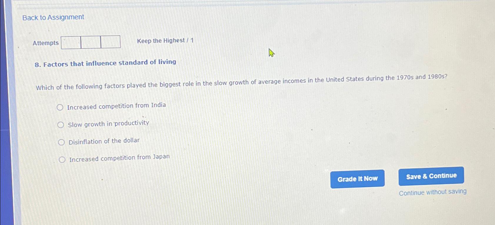 Solved Back to AssignmentAttempts Keep the Highest / 18. | Chegg.com