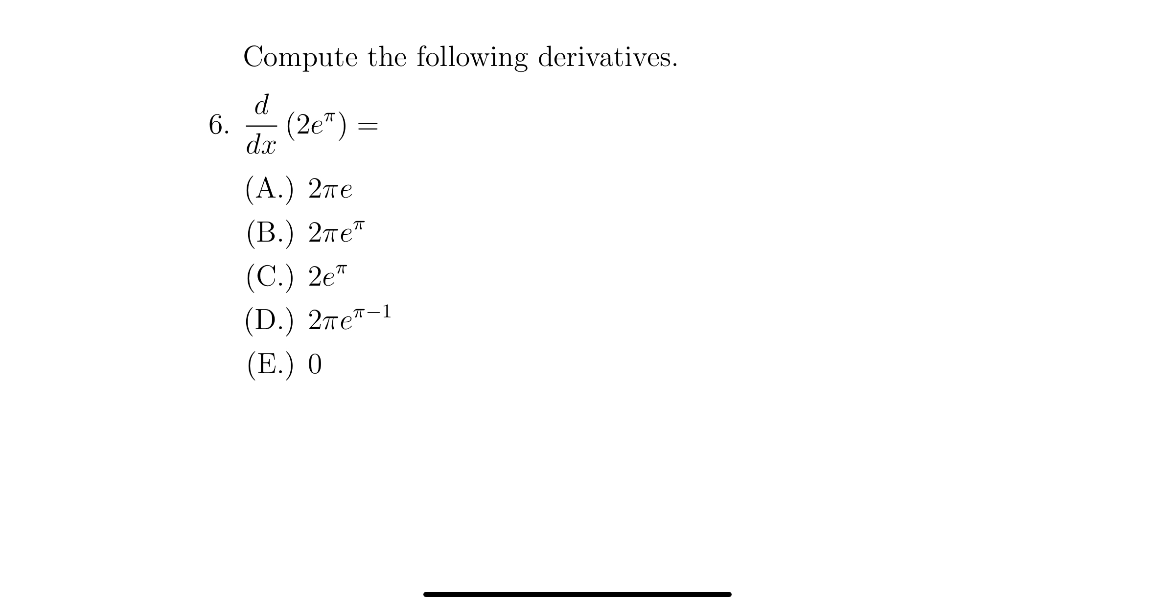 Solved Compute the following | Chegg.com