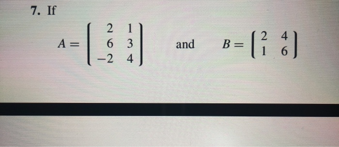 Solved NON Aw and verify that (a) 3(AB) = (3A)B = A(3B), | Chegg.com