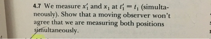 Solved modern physics, length contraction problem a hint was | Chegg.com