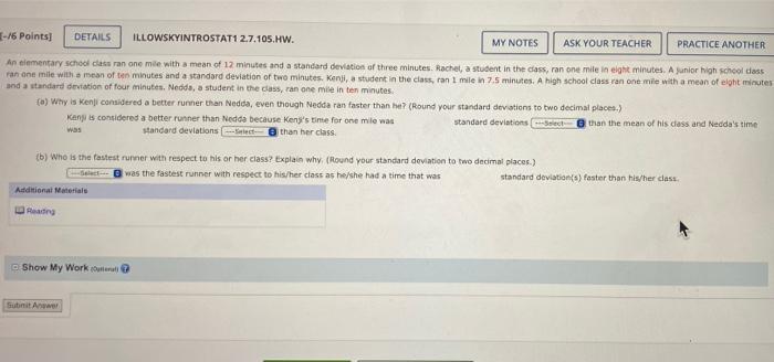 Solved E-16 Points) DETAILS ILLOWSKYINTROSTAT1 2.7.105.HW. | Chegg.com
