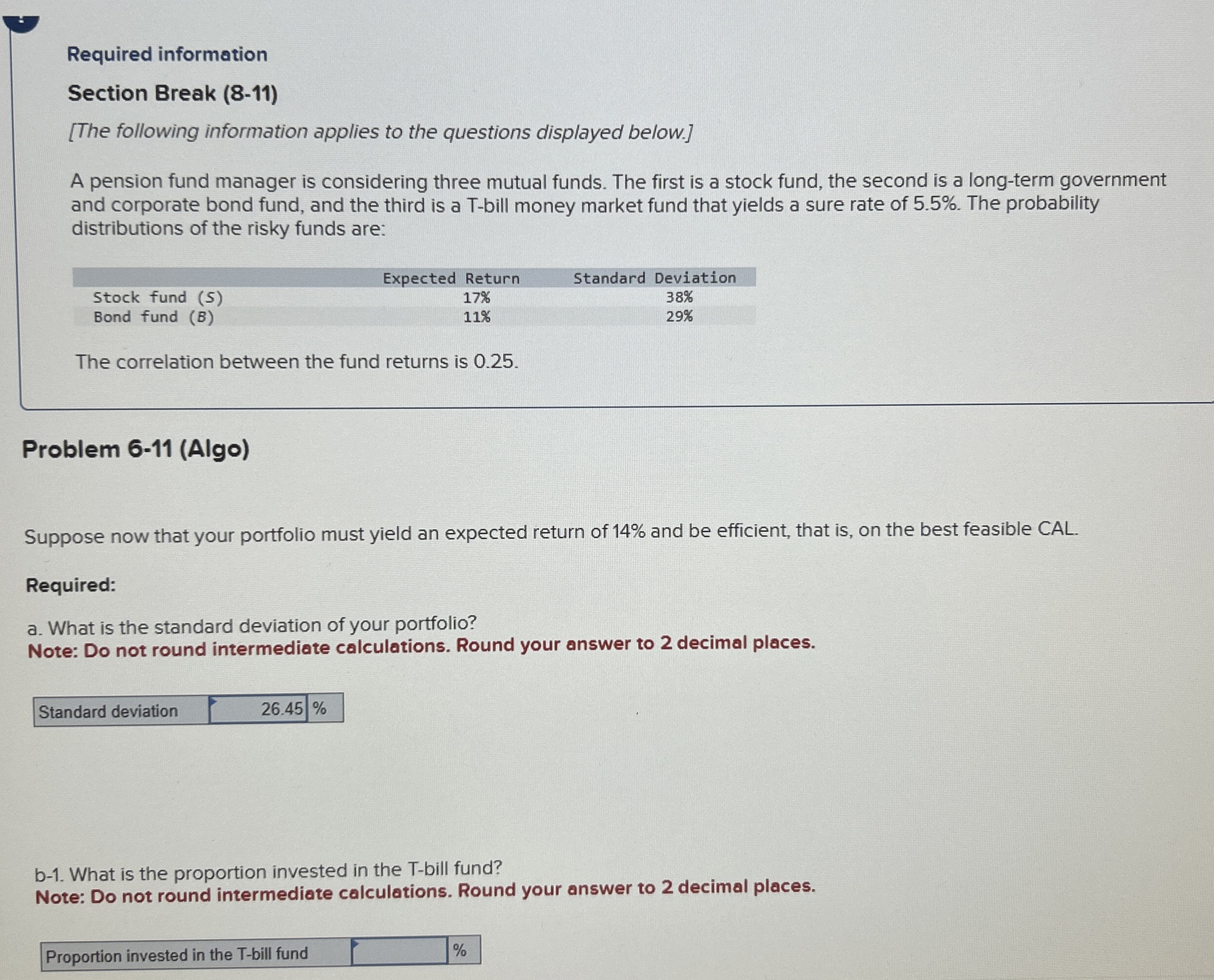 Solved Required informationSection Break (8-11)[The | Chegg.com