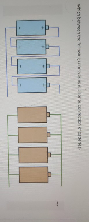 Solved Which between the following connections is a series | Chegg.com