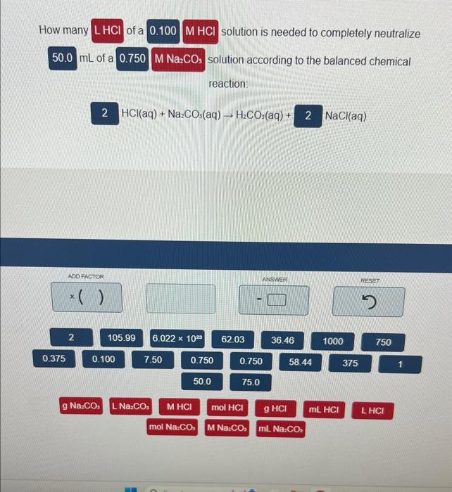 Solved How many of a solution is needed to completely | Chegg.com