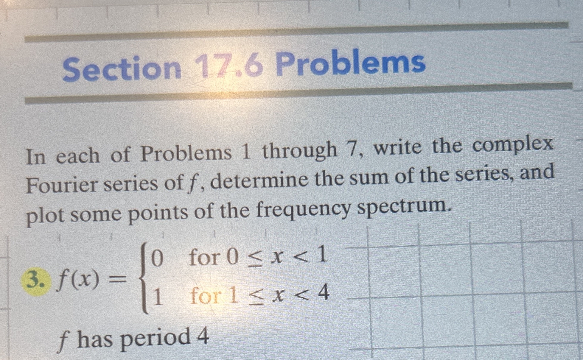 Solved Section 17.6 ﻿ProblemsIn each of Problems 1 ﻿through | Chegg.com