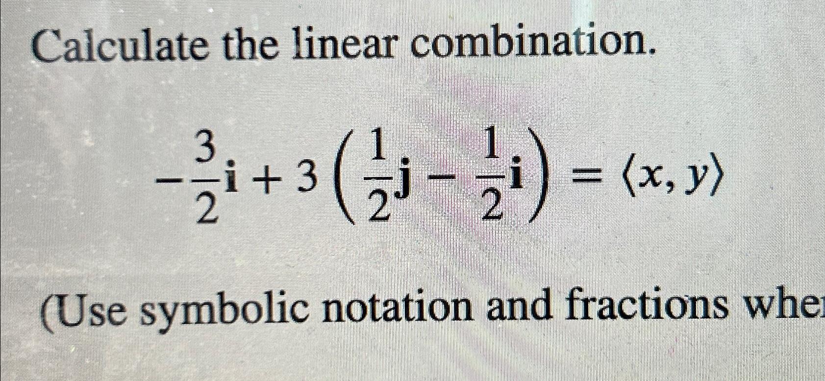 Solved Calculate the linear | Chegg.com