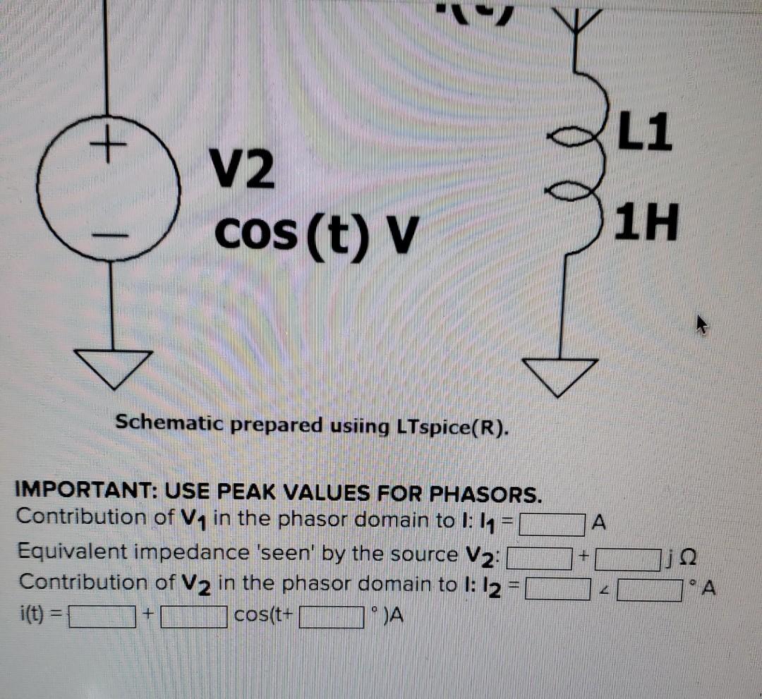 Solved Superposition Consider the following circuit in the | Chegg.com