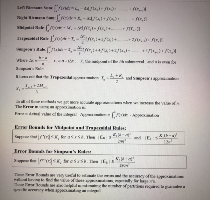 Solved In this problem we deal with the Actual Errors - | Chegg.com