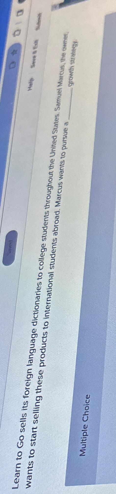 Solved Learn to Go sells its foreign language dictionaries | Chegg.com