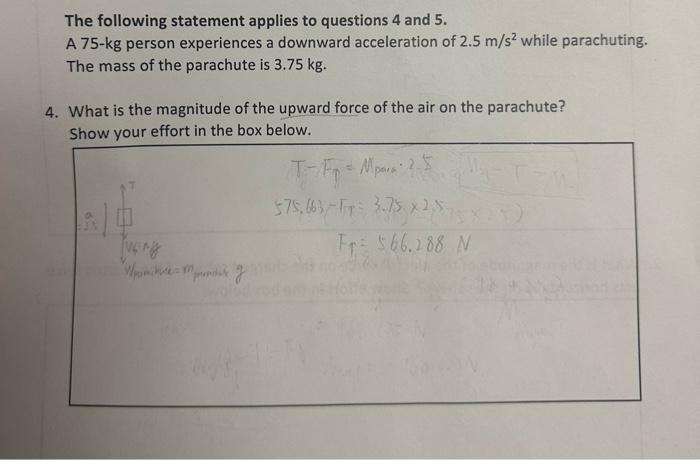 Solved The following statement applies to questions 4 and 5. | Chegg.com