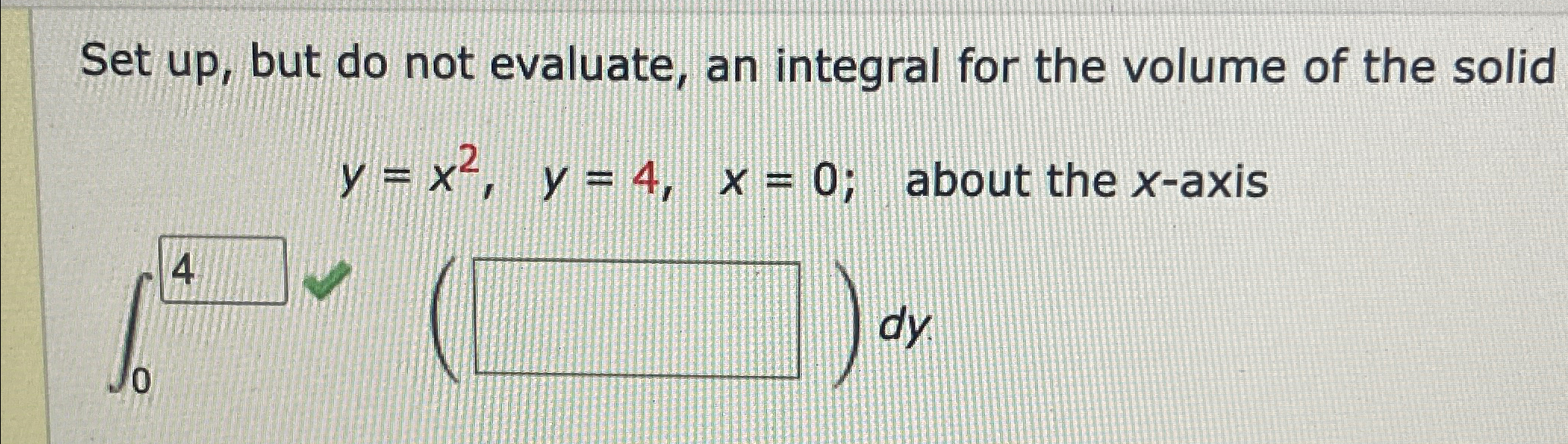 Solved Set up, ﻿but do not evaluate, an integral for the | Chegg.com
