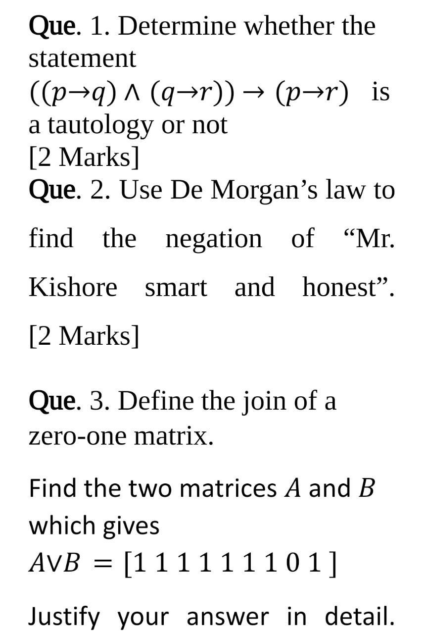 Solved Discrete structure | Chegg.com