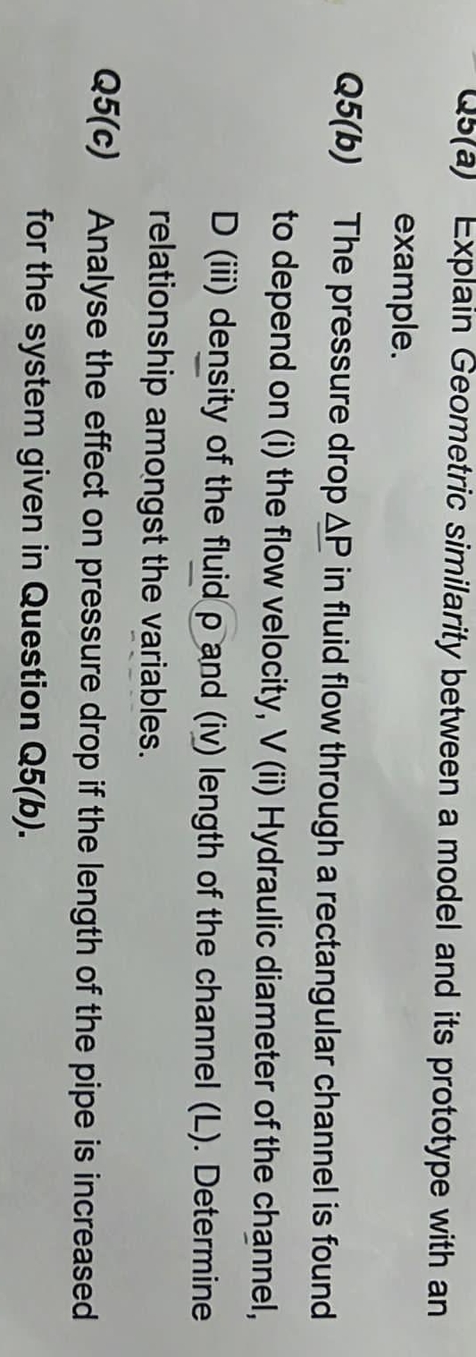 Solved Explain Geometric similarity between a model and its | Chegg.com