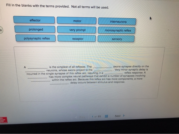 Solved Fill in the blanks with the terms provided. Not all | Chegg.com