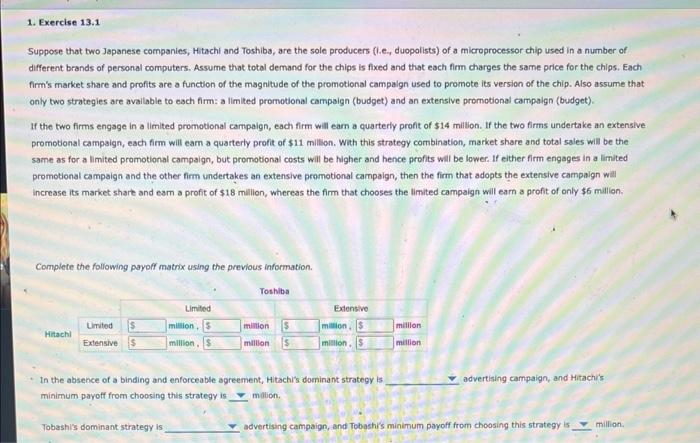 Solved Suppose that two Japanese companies, Hitachi and | Chegg.com