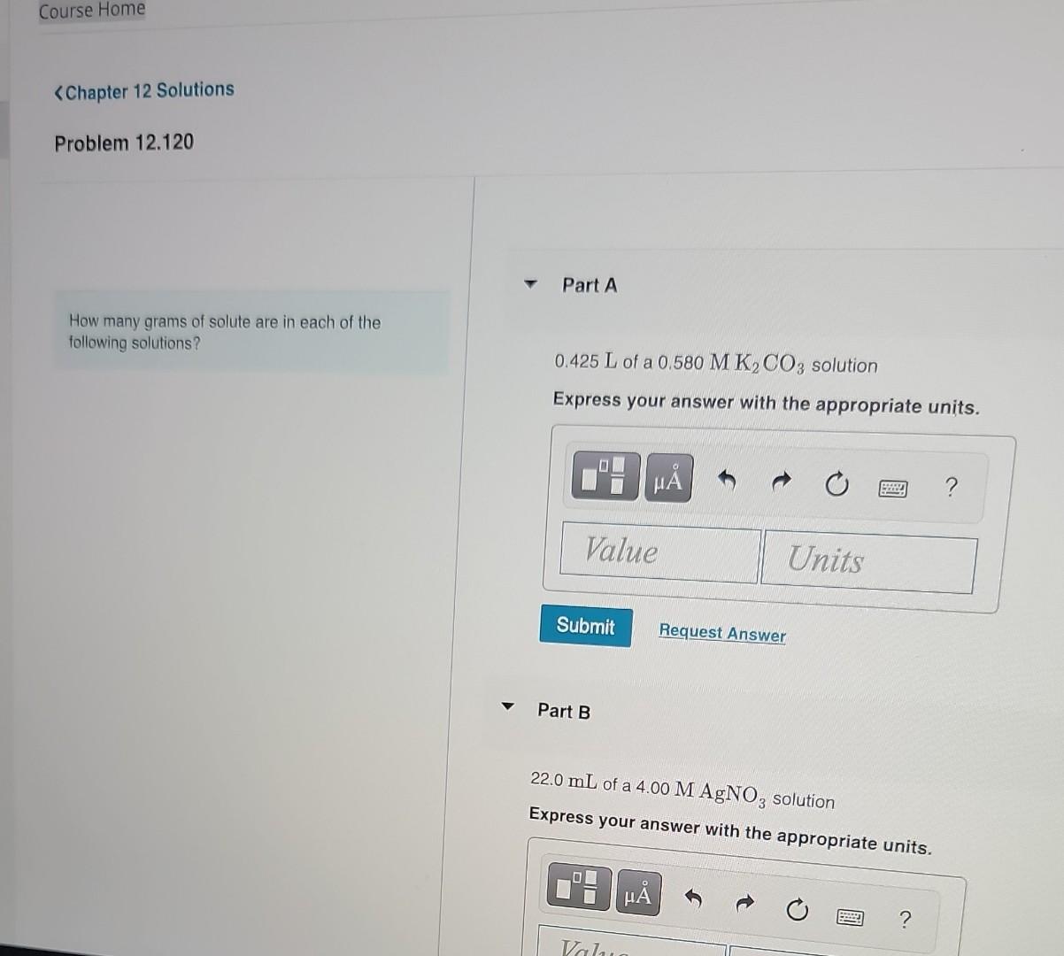 Solved Course Home | Chegg.com