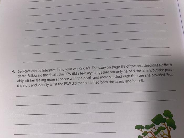 ou 3. Review the information about compassion fatigue | Chegg.com