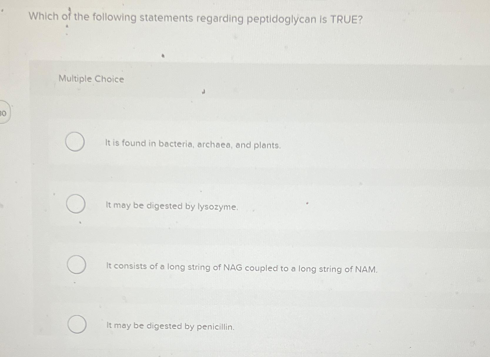 Solved Which of the following statements regarding | Chegg.com