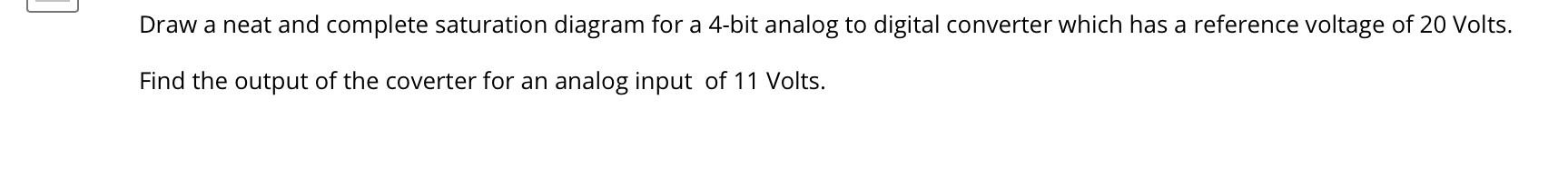 Draw a neat and complete saturation diagram for a | Chegg.com