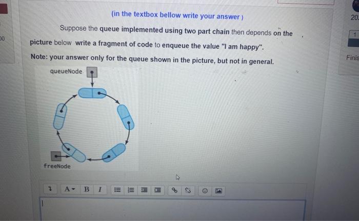 Solved (in the textbox bellow write your answer) Suppose the | Chegg.com