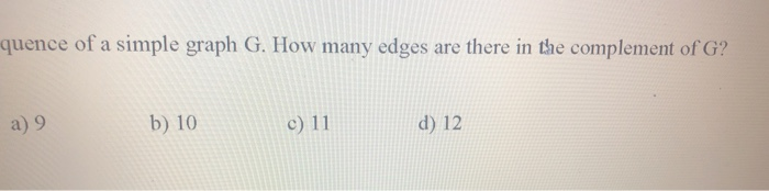 Solved Let {6, 4, 3, 1, 1, 1, 0} be a degree sequence of a | Chegg.com