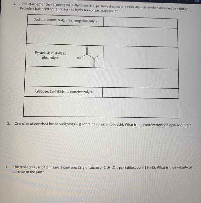 Solved 1. Predict whether the following willfully | Chegg.com