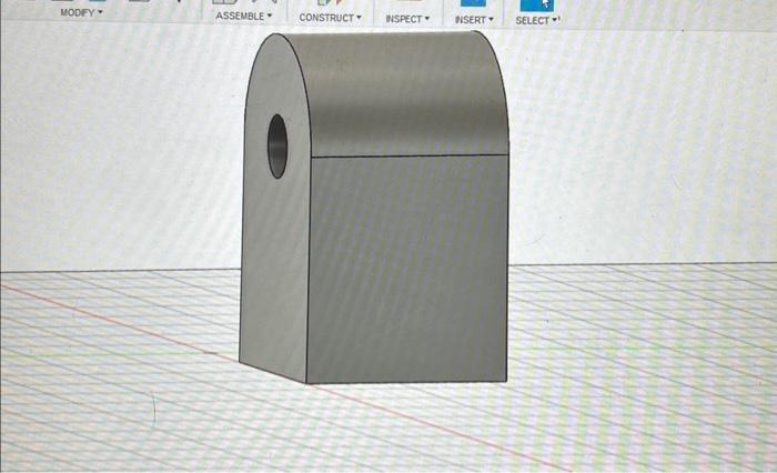 Solved how do i turn first pic into second pic on fusion 360 | Chegg.com