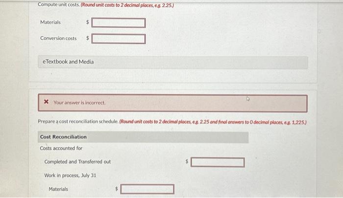 Solved The Cutting Department of Carla Vista Company has the | Chegg.com