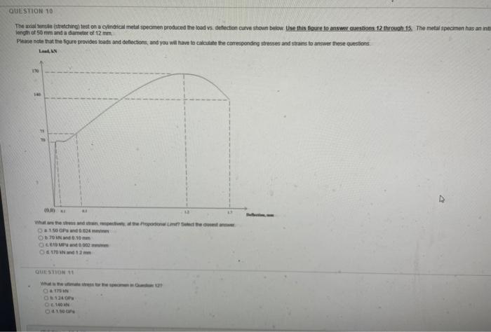 Solved length of 50 mum ard a diameter of 12 mm. Phease bote | Chegg.com