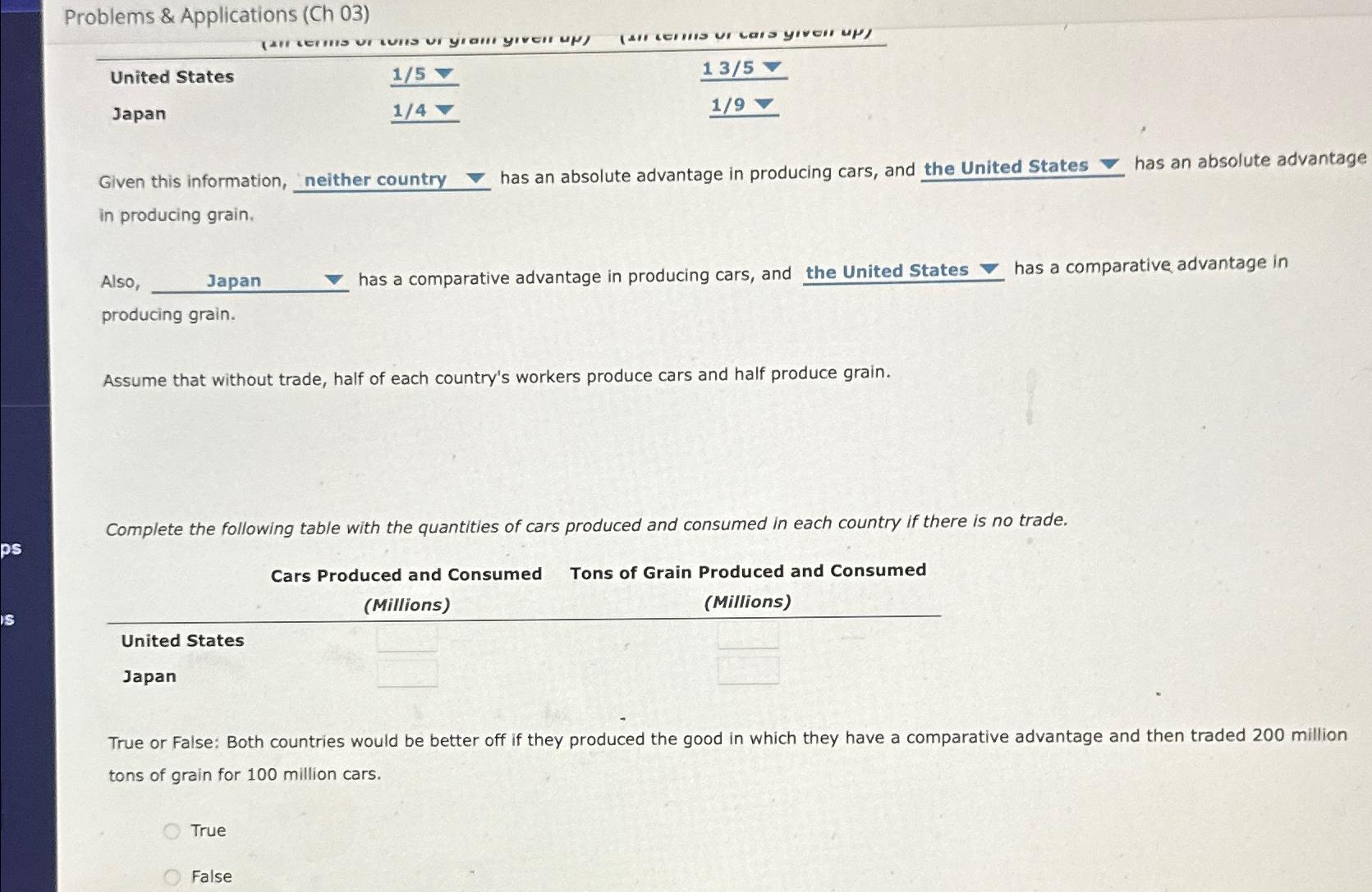 Solved Problems & Applications (Ch 03)\table[[United | Chegg.com