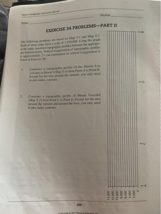 Solved Prography Section Name EXERCISE 34 PROBLEMS-PART II | Chegg.com