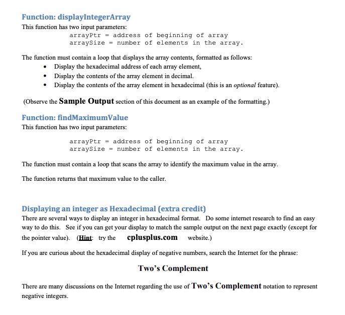 Solved Programming Exercise Write a program that contains a | Chegg.com