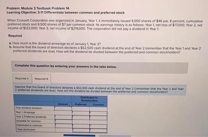 Solved Problem: Module 3 Textbook Problem 14 Learning | Chegg.com