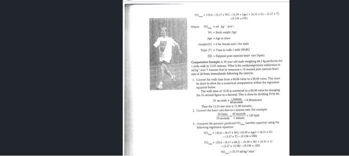 Solved STATION 3 Chart 5-3 Walking \& Jogging Test Protocols | Chegg.com