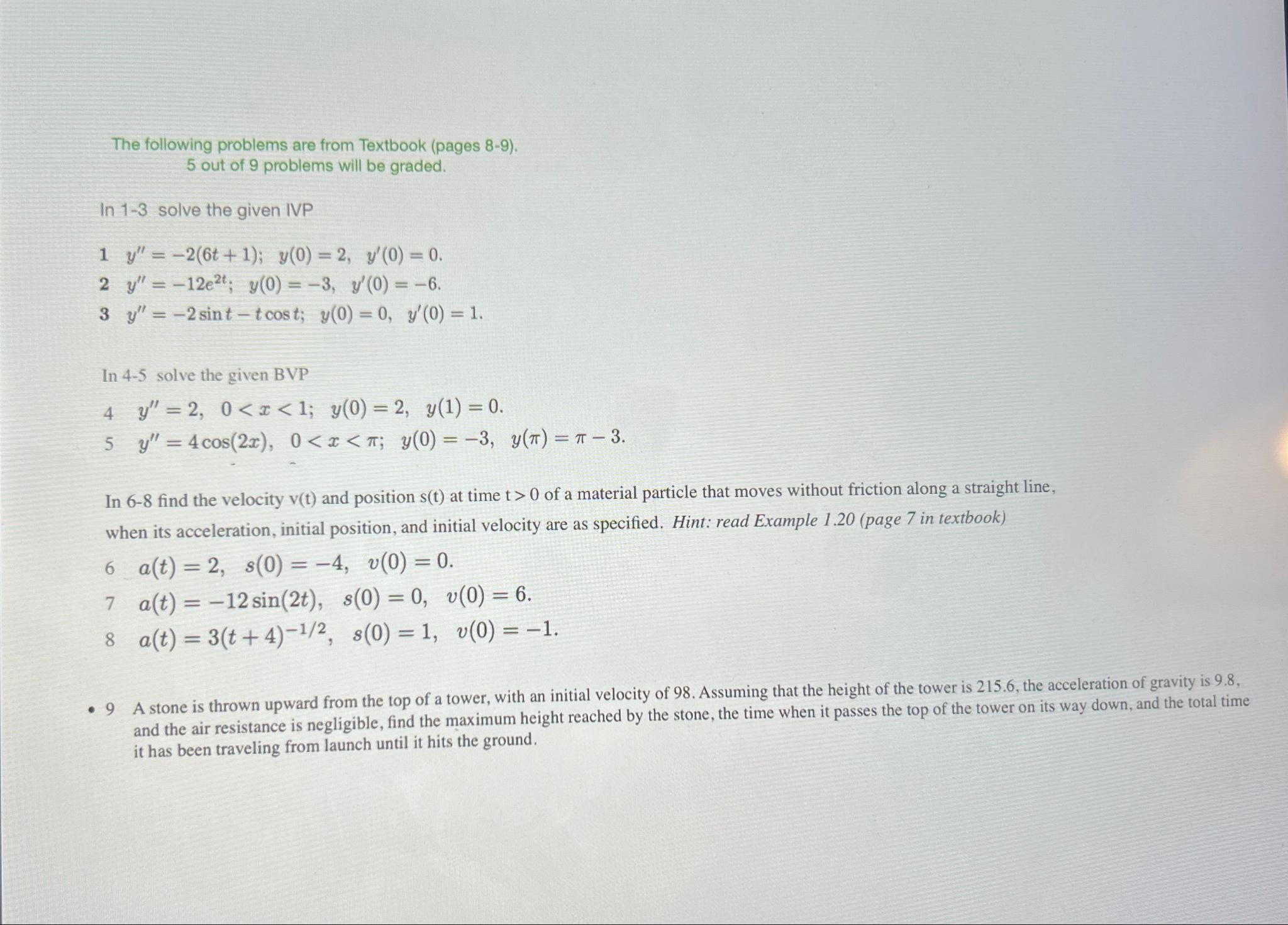 Solved Please answer at least 5, ﻿correctly!!!! | Chegg.com