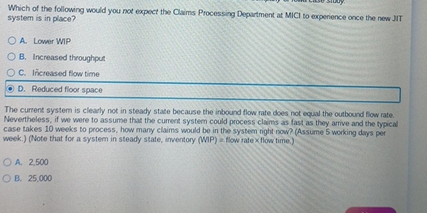 Solved Which of the following would you not expect the | Chegg.com