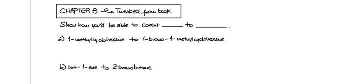 Solved CHAPTER B Tweeked from book Show how you'd be able | Chegg.com Solved CHAPTER B Tweeked from book Show how you'd be able | Chegg.com