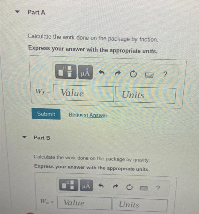 Solved A 13.0 kg package in a mail-sorting room slides 4.00 | Chegg.com