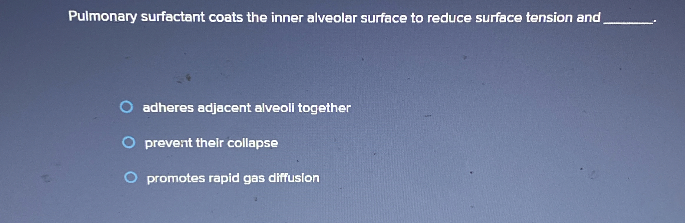 High Quality SOLUTION Pulmonary surfactant coats the inner alveolar surface | Chegg.com