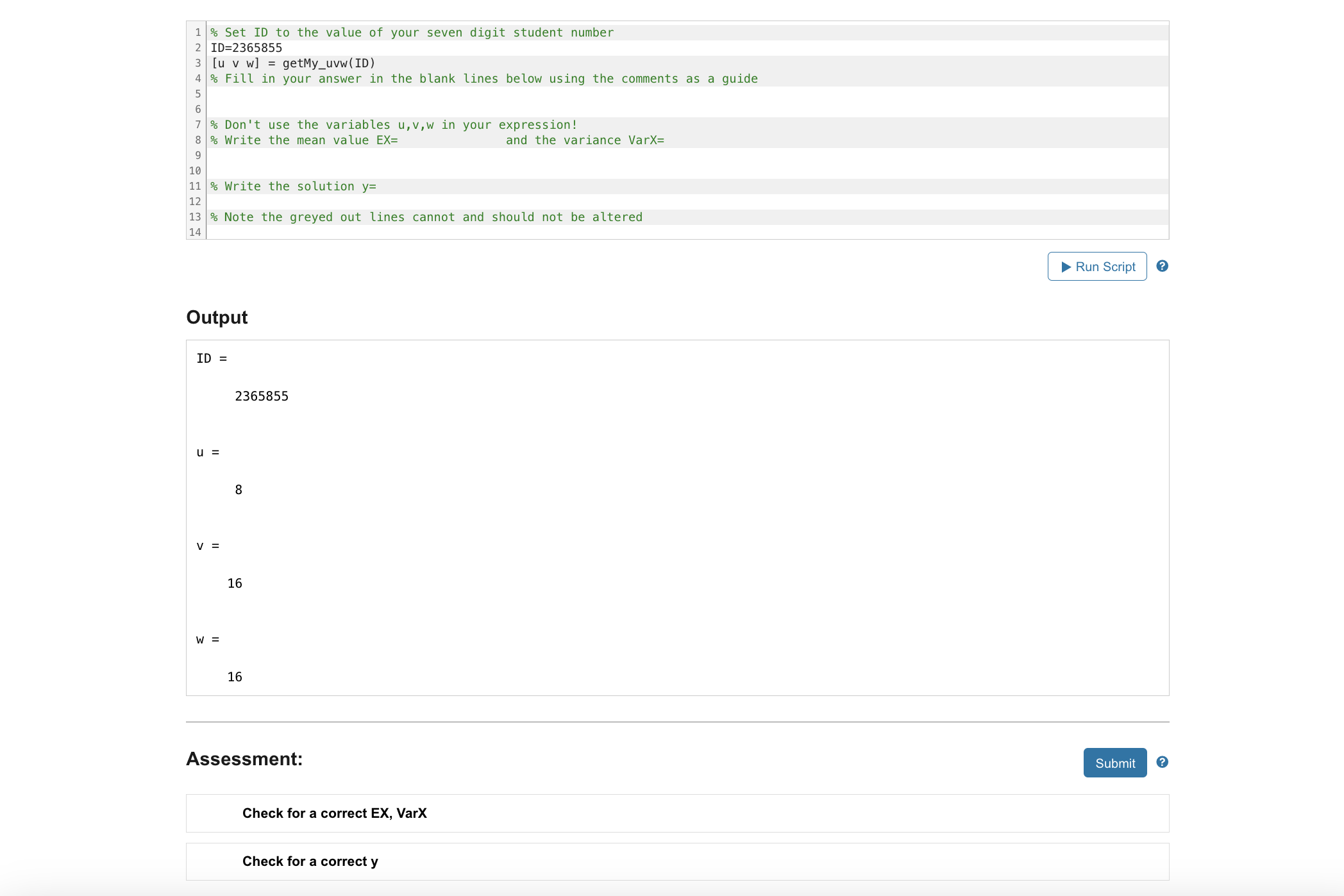 Solved Take your student ID, ﻿ignore the backslash and any | Chegg.com