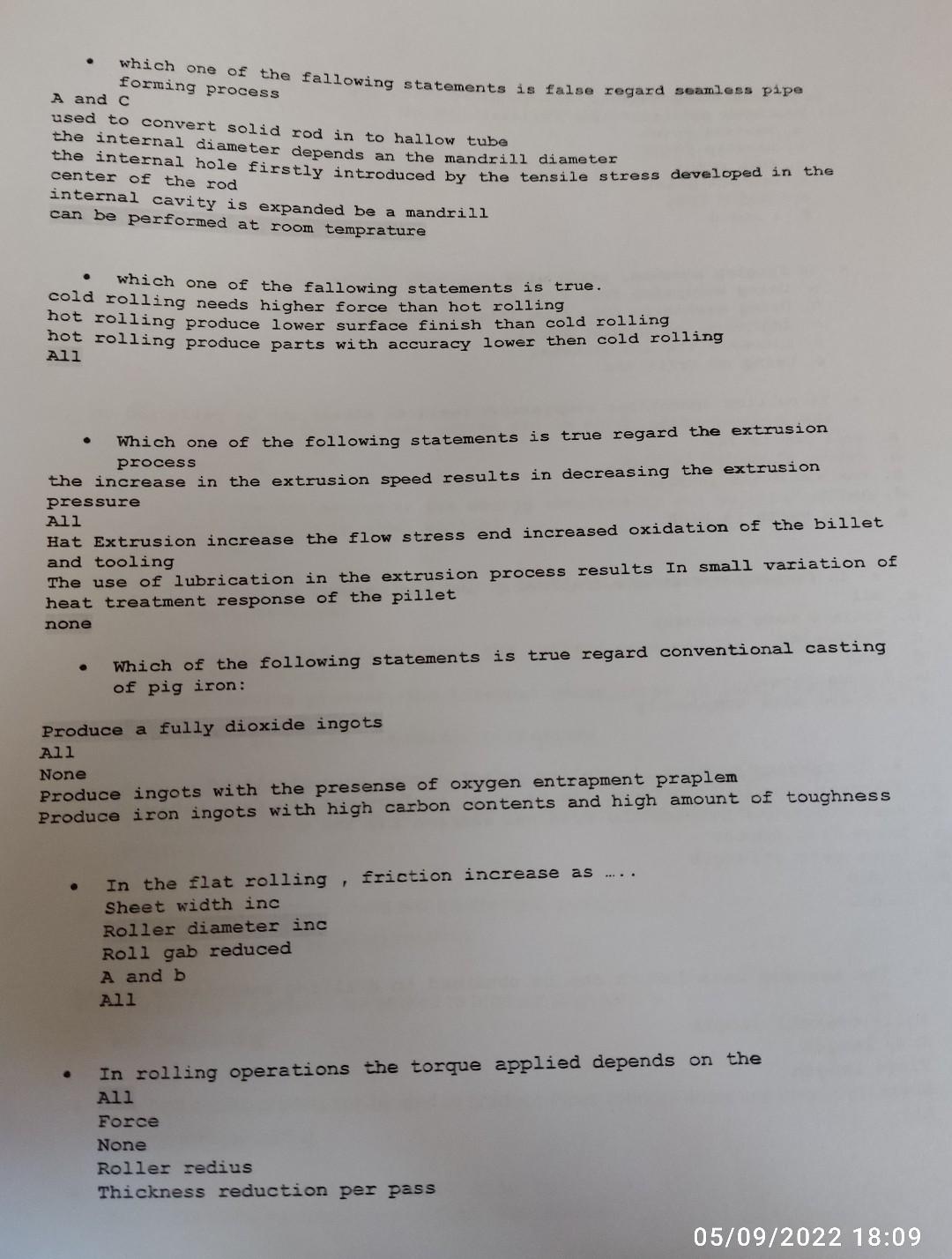 - which one of the fallowing statements is false | Chegg.com