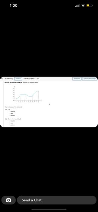 1:00 이 중 | Ima 이 Send a Chat 1:00 aal 0 Send a Chat | Chegg.com