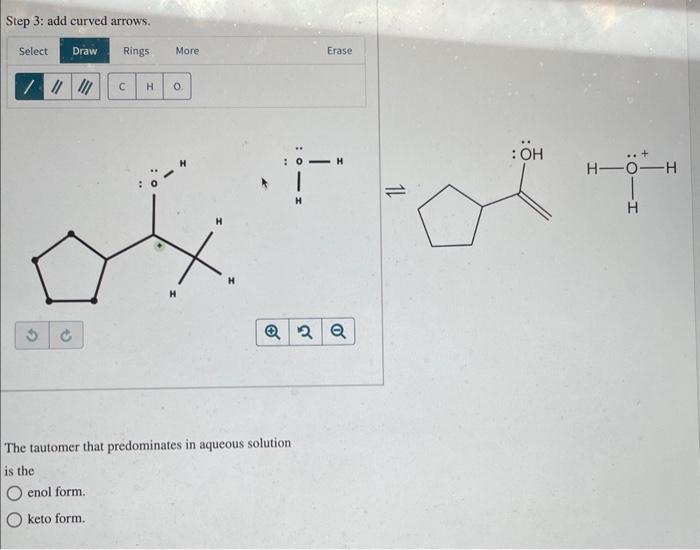 Solved Complete the mechanism for the keto-enol | Chegg.com