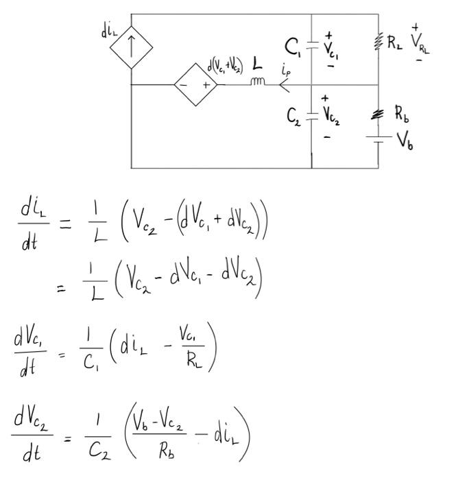 Solved this is a state space model that I developed for my | Chegg.com
